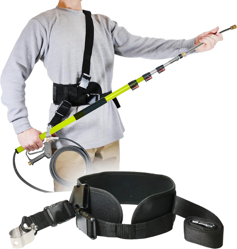 Pressure Washer Wand Belt, Telescoping Washer Support Harness with ...
