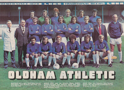 OLDHAM ATHLETIC FOOTBALL TEAM PHOTO>1977-78 SEASON | eBay UK