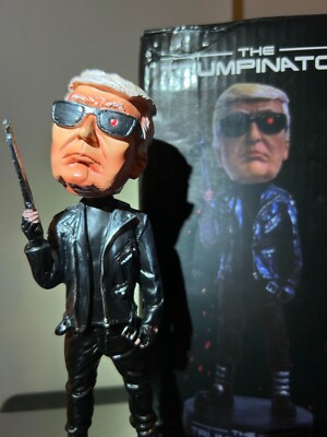 SERIAL Iconic American-Design Trumpinator Bobblehead Collector's Item ...