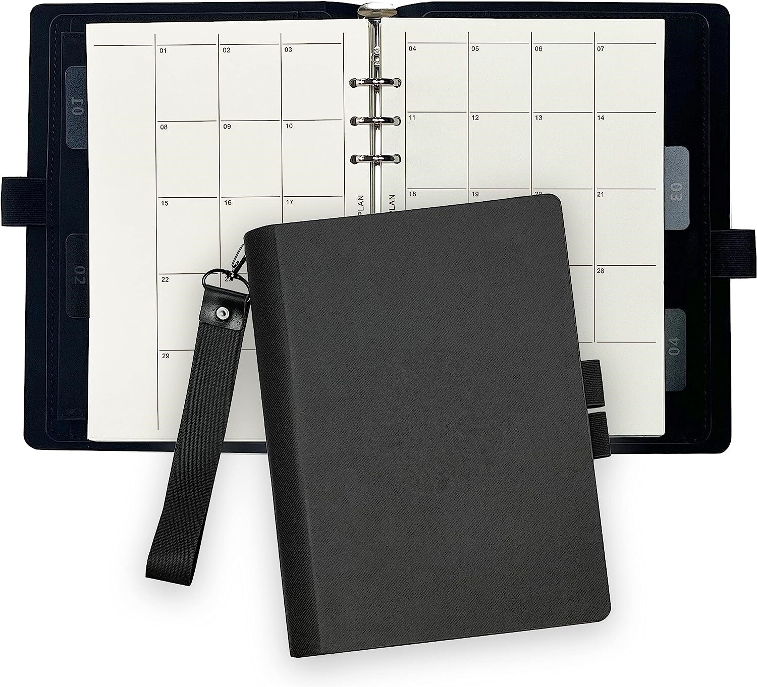 Custom Date Planner, weekly monthly daily life planner. Removable paper ...