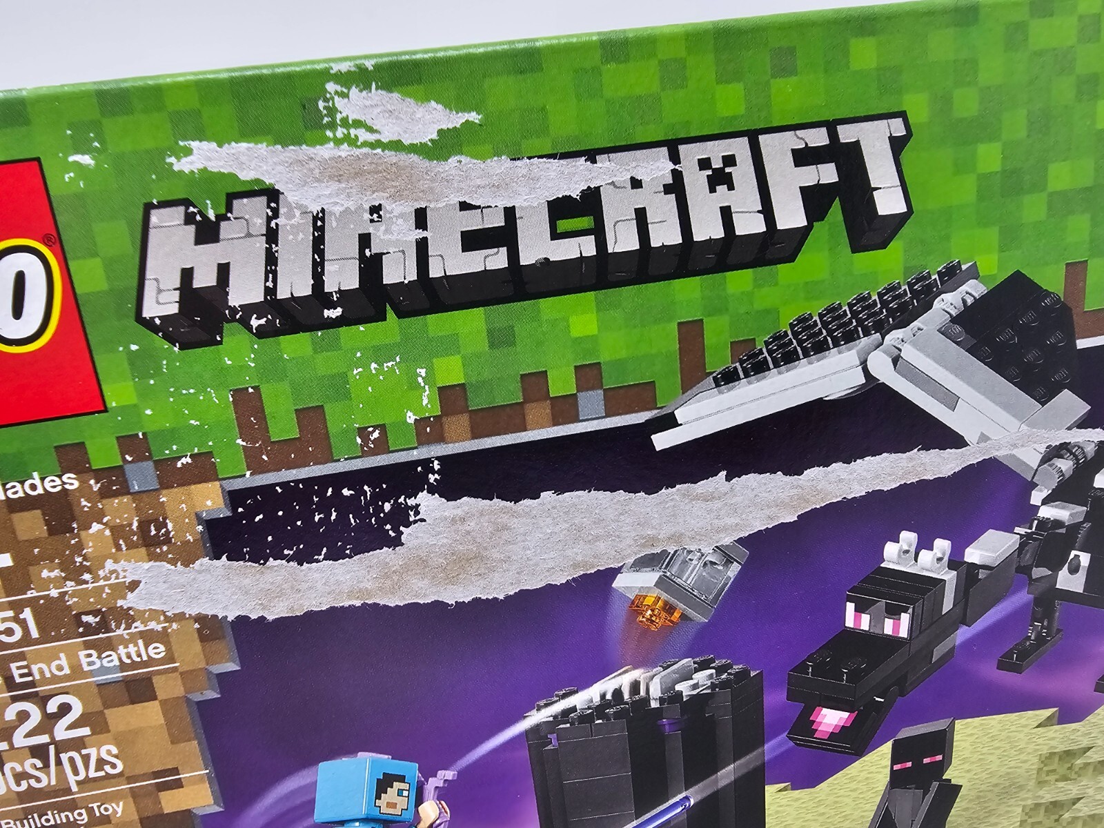 Lego Minecraft 21151 The End Battle Ender Dragon - New & Sealed in ...