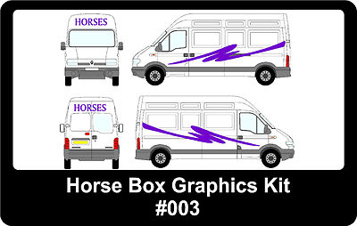 Horse Box Graphics, Available In Any Colour, Graphics Kit #003 | eBay UK