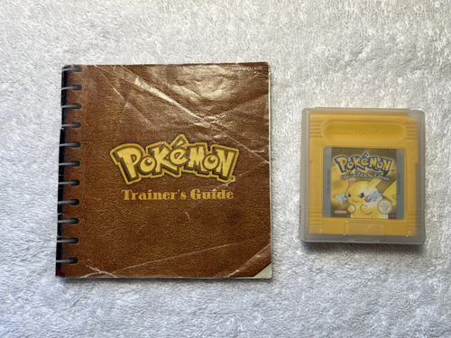 Pokemon Yellow Special Pikachu Edition - Authentic - Gameboy ...