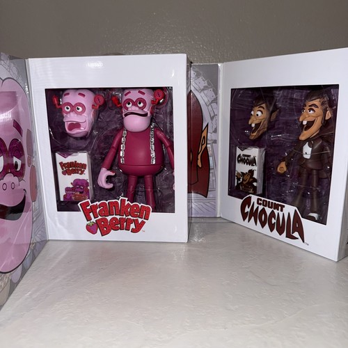 Jada Toys General Mills Franken Berry & Count Chocula Action Figures ...