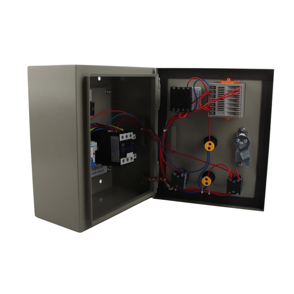 PID Temperature Control Box Intelligent Temp Controller 380V AC 3 Phase ...