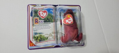 Vintage Rex The Tyrannosaurus Rex Ty Teenie Beanie Babies Rare 2000 | eBay