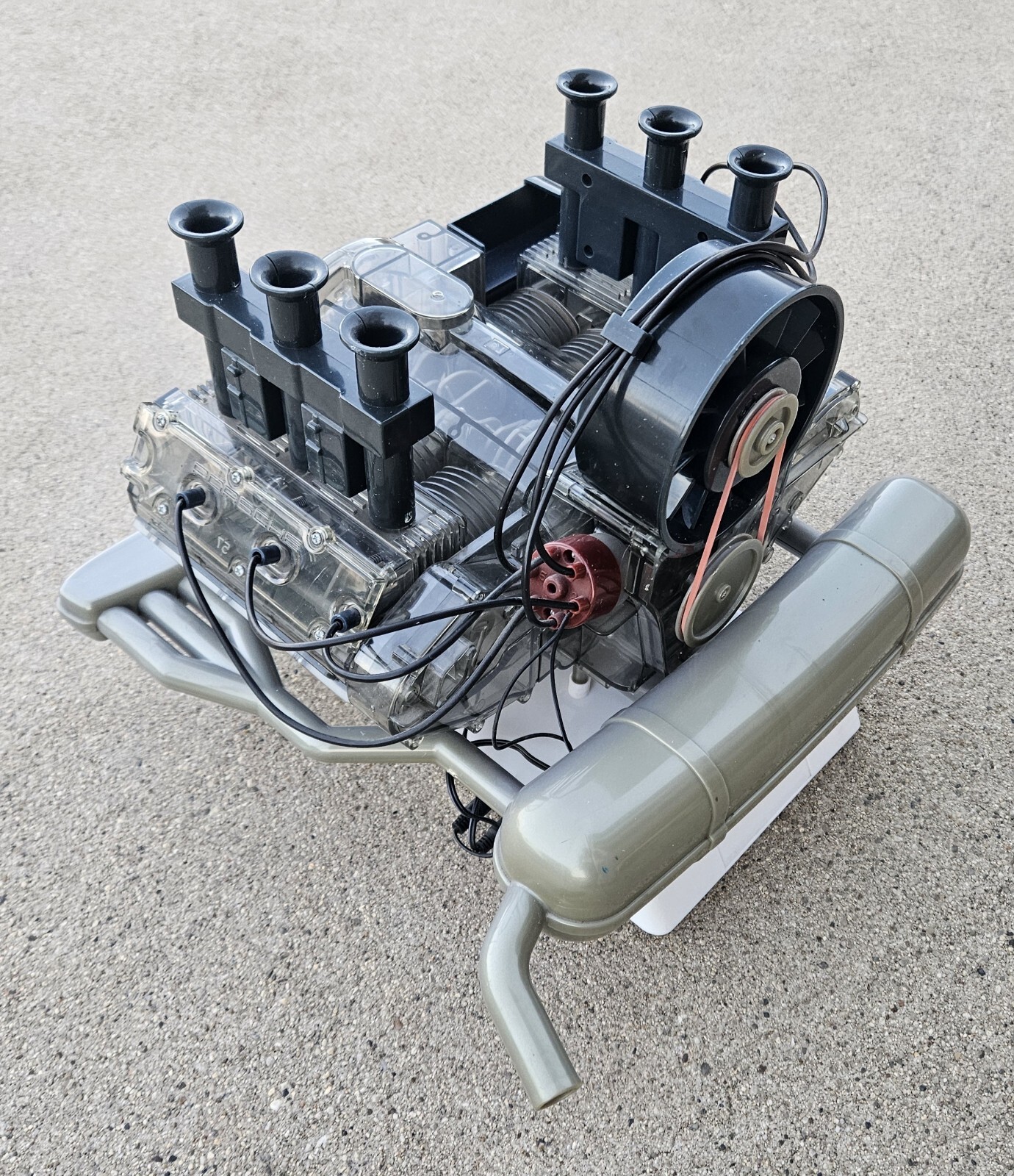 PORSCHE BOXER 911 FLAT-SIX ENGINE MODEL RUNNING FULLY FUNCTIONAL ...