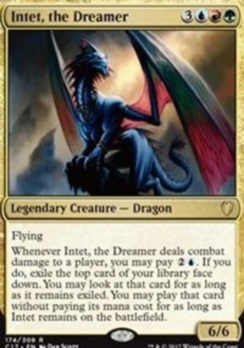 Intet, the Dreamer PL/MP, English MTG Commander 2017 | eBay