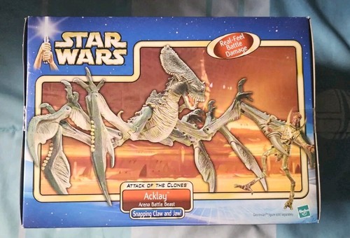 Star Wars Attack of the Clones Acklay Arena Battle Beast NIB New In Box ...