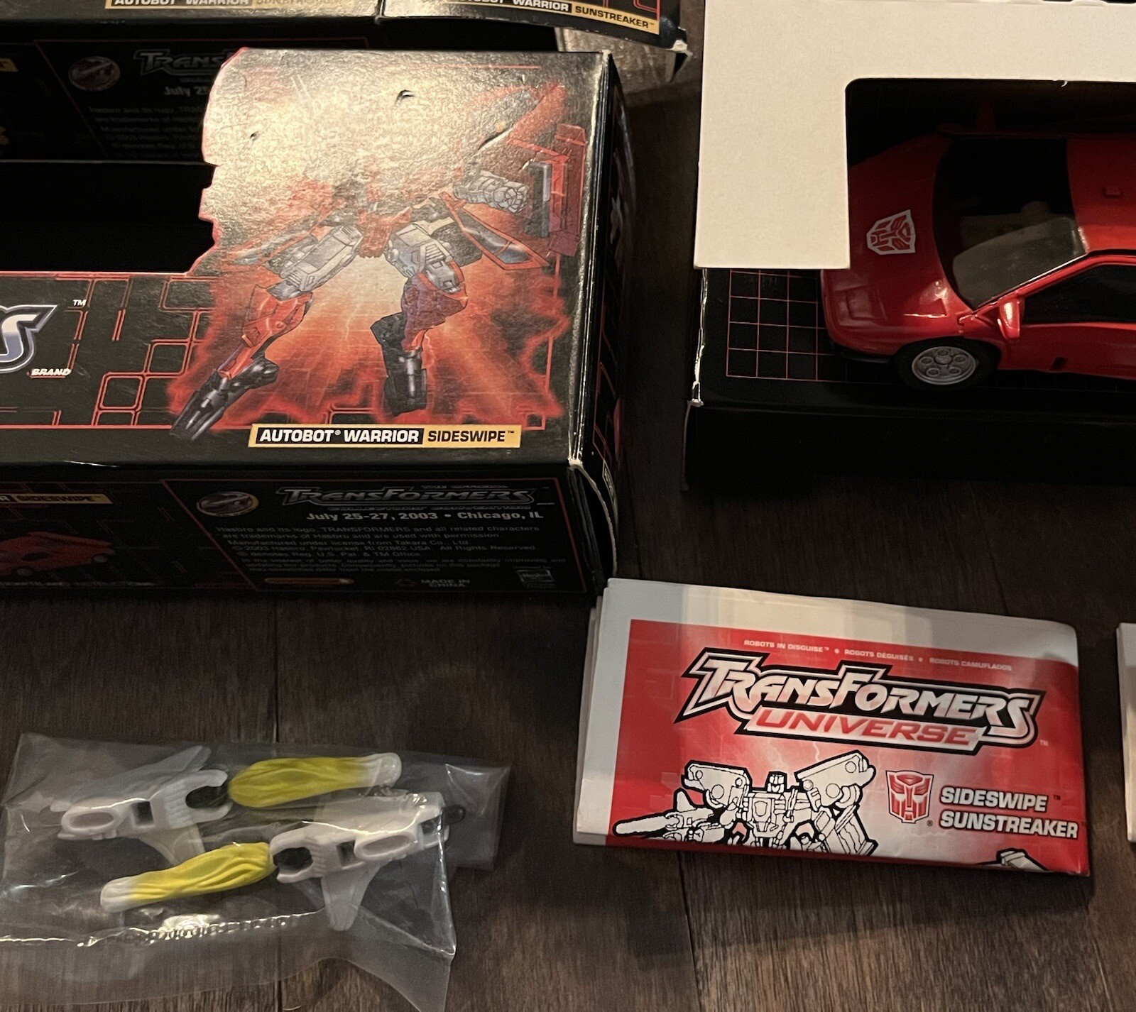 Transformer Universe BOTCON 2003 Chicago Exclusive SIDESWIPE Rid OTFCC ...