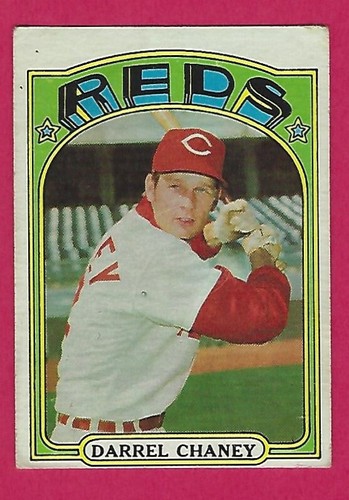 1972 Topps Darrel Chaney # 136 Cincinnati Reds | eBay