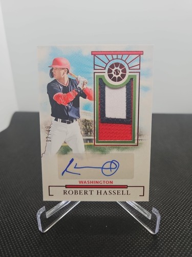2024 Panini Boy Of Summer - Robert Hassell Auto Relic /49 Sick Patch ...