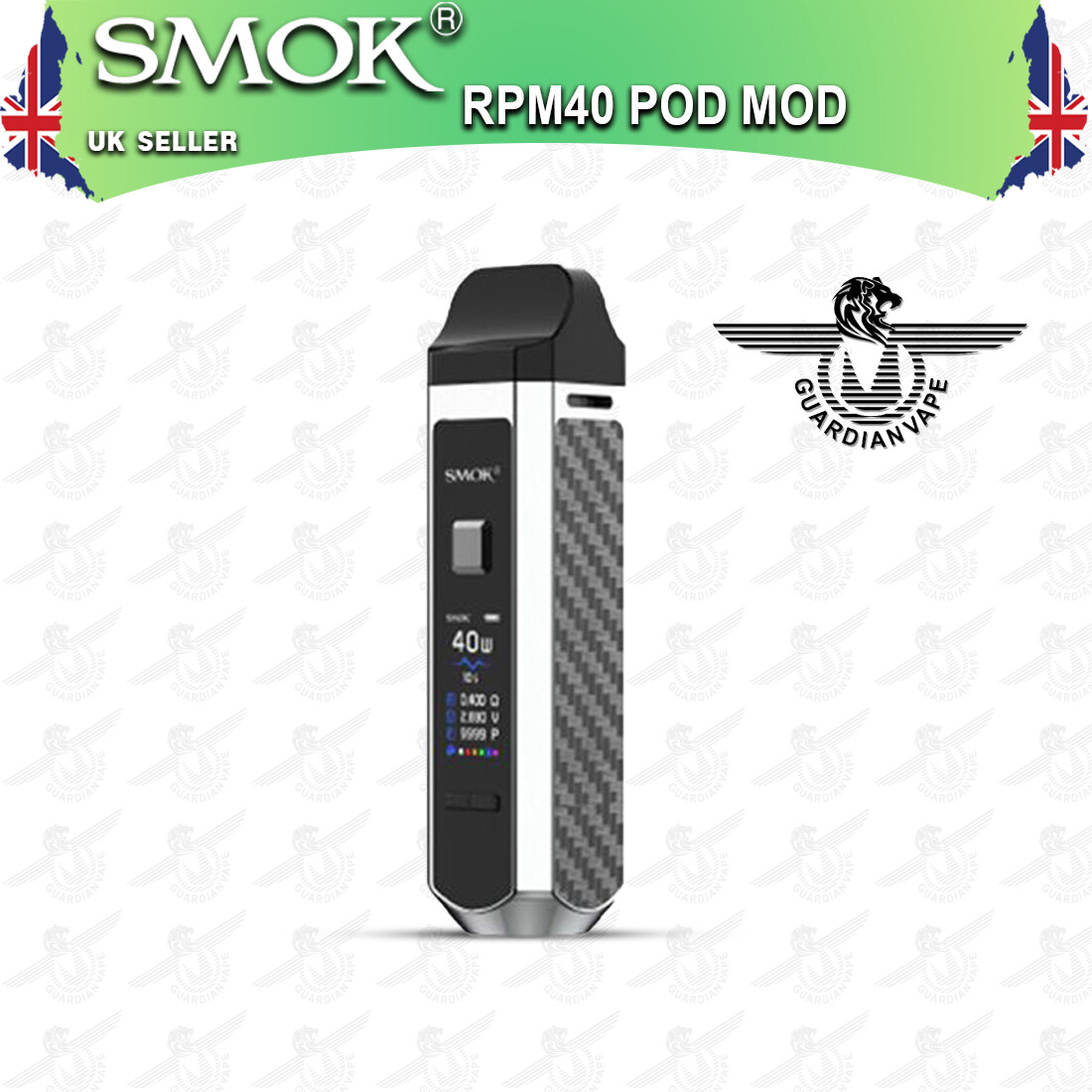 SMOK RPM40 Mod Vape Kit E-Cig Vape Pod Authentic | Same Day Dispatch UK ...