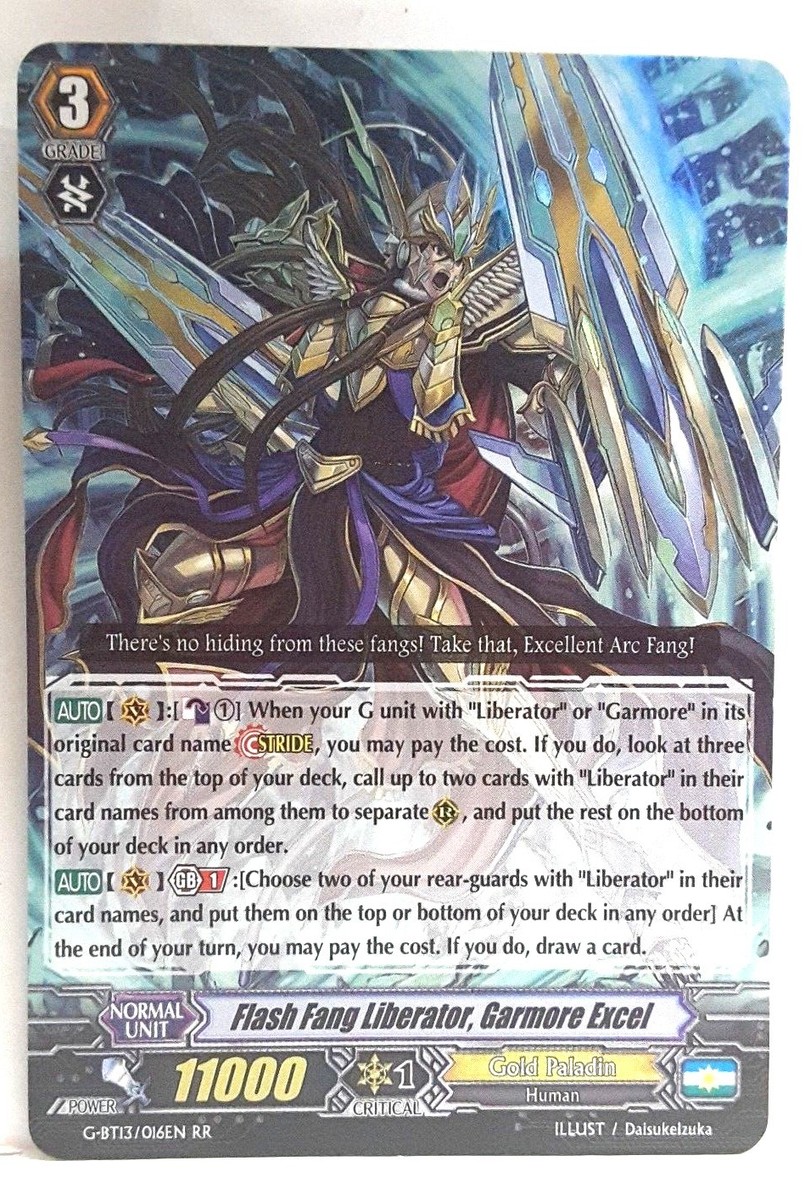 Cardfight Vanguard Liberator Garmore