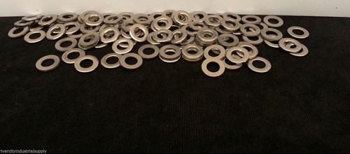(25) 1/4 or .25 AN960 Flat Washer 18-8 Stainless Steel Military spec AN ...