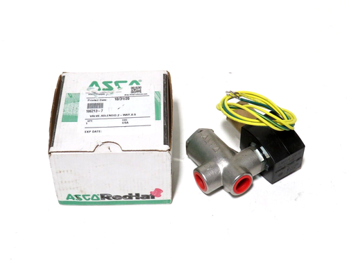 1/2" ASCO EFHB 8223G010 V 2W NC 24DC Stainless HP Solenoid Valve NEW ...