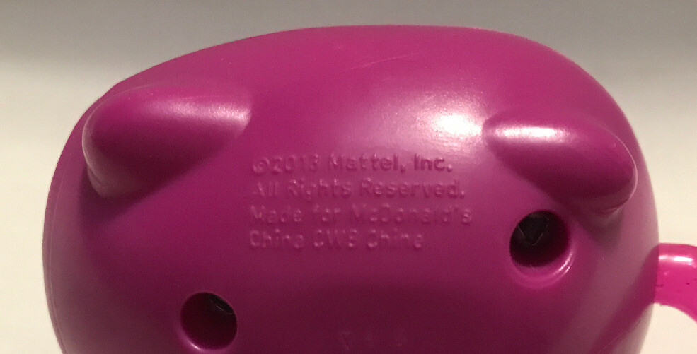 McDonalds 2013 Fijit Friends Shimmies number 5 Peyla Action Toy Loose ...