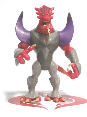 Mighty Ducks Action Figure EVIL Lord Dragaunus w Tail & Tongue Mattel ...