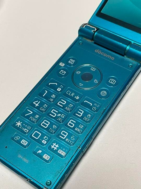 SHARP AQUOS KEITAI SH-06G DOCOMO Android Flip Phone Unlocked Green | eBay