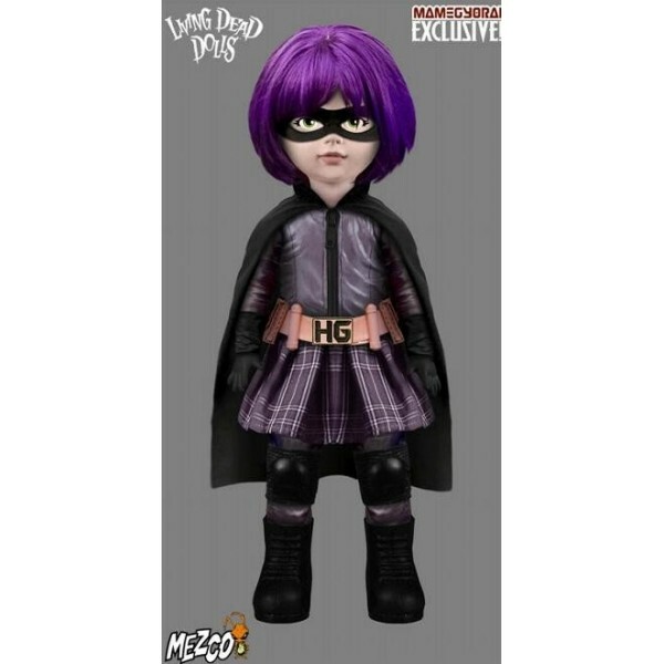 MEZCO TOYS LIVING DEAD DOLLS: KICK-ASS HIT-GIRL 10" DOLL FIGURE BRAND ...