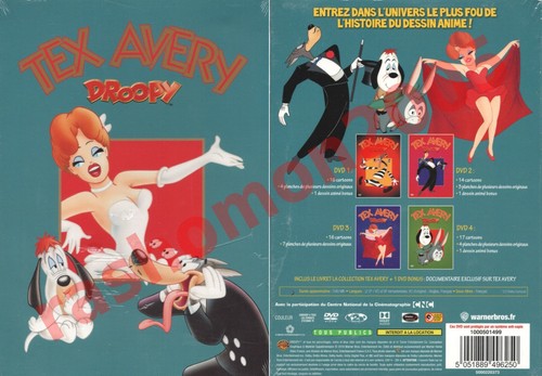 TEX AVERY CLASSIC CARTOON COLLECTION 63 CARTOONS 5-DVD-BOX Droopy ...