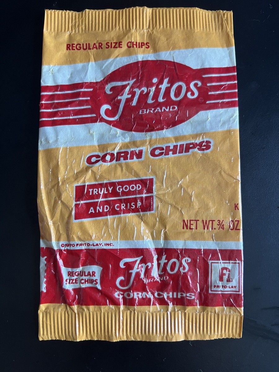 1970 Frito Lay Man Frito Lay Debuts 100% Bio Based, Compostable Snack