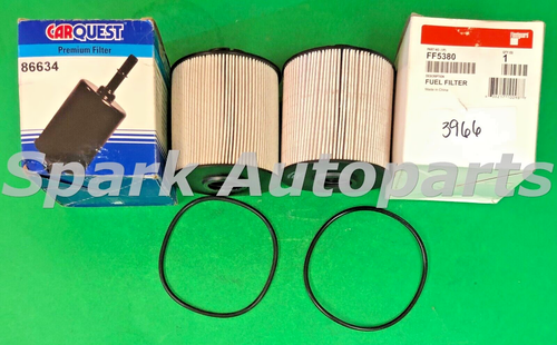 Lot of 2 Fuel Filter CARQUEST 86634 FLEETGUARD FF5380 For FREIGHTLINER ...