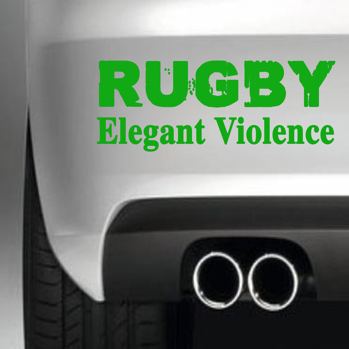 Rugby Window Decal