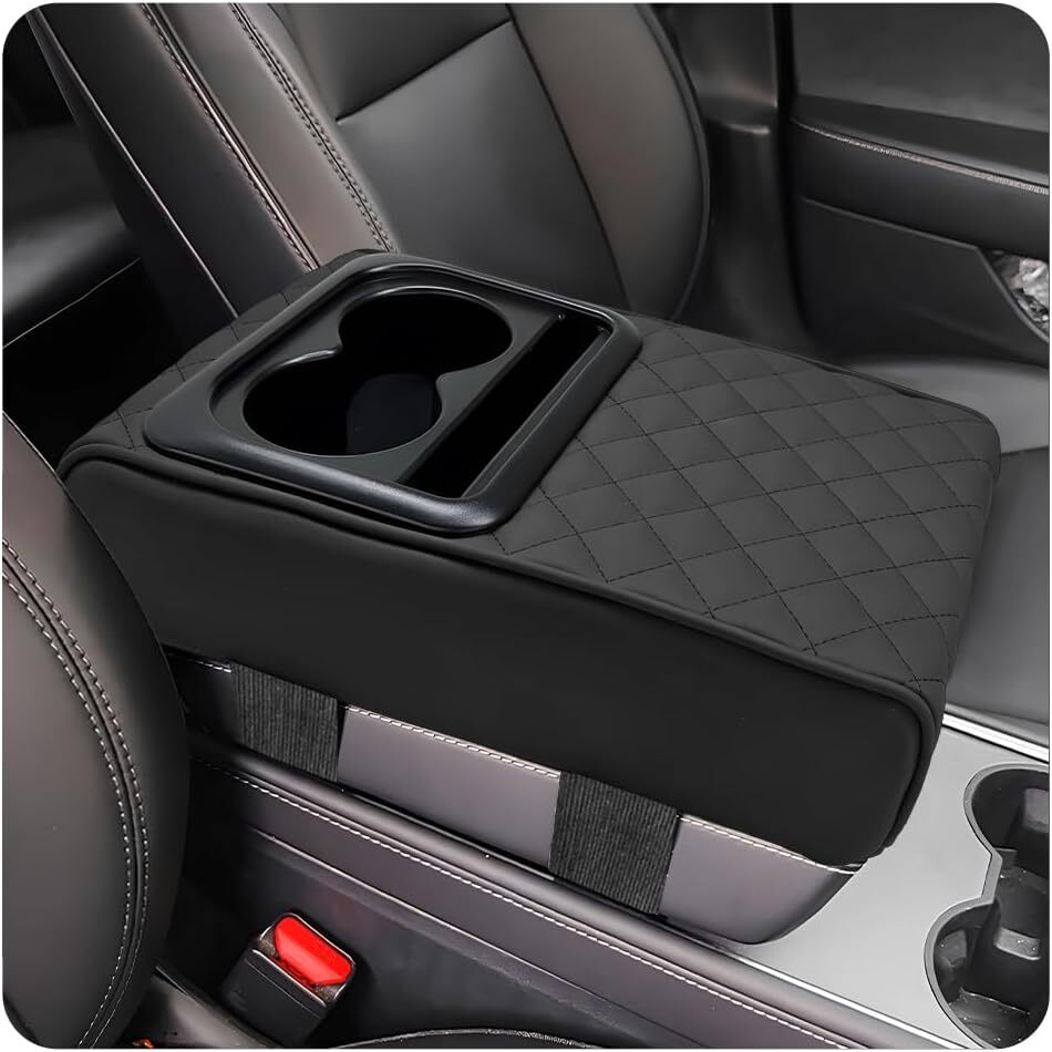 Car Center Console Armrest Pillow Vehicle Armrest Cover Cushion with ...