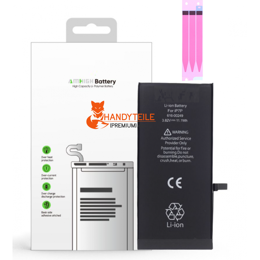 BATTERIE de remplacement pour iPhone 7 AMHigh Battery 1960mAh Accu Best ...