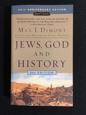 JEWS, GOD AND HISTORY by Max I. Dimont 50th Anniversary 2nd Edition NEW ...