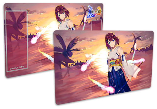 No.93 Final Fantasy X TCG Playmat Yuna Custom FFX FF10 Card Game Mat ...