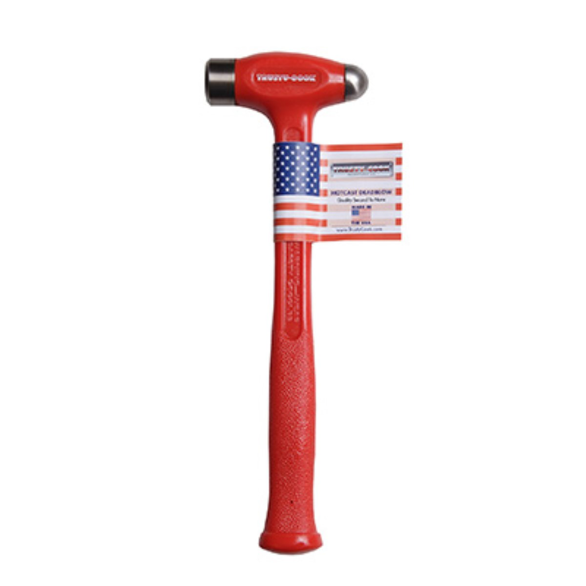 Trusty Cook Inc. 26 oz Ball Peen Dead Blow Hammer - Model TC26BP - Red ...