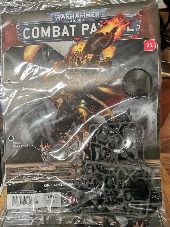 Warhammer 40k Chaos Space Marine Combat Patrol Old + Terminators issue ...