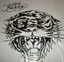 ED HARDY TIGER & FISH Artwork Print POSTER Shopping Bag Black White ...