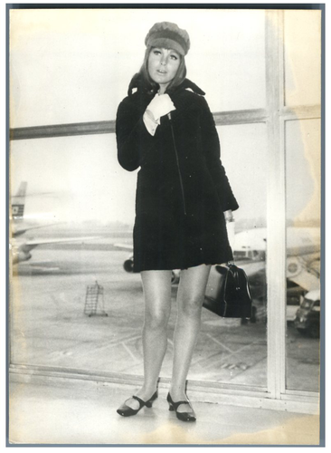 Susan Denberg in London's Airport Vintage silver print,Susan Denberg ...