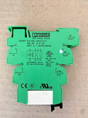 Phoenix Contact Relay Module 2967099 PLC-BSC230UC/21-21 | eBay