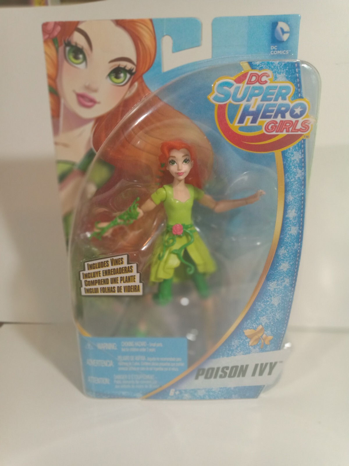 D C Superhero Girls Poison Ivy, 6" Action Figure,New | eBay