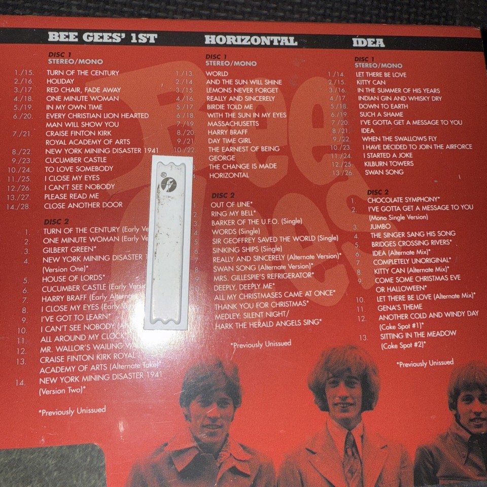 Bee Gees: The Studio Albums 1967-1968 ~ NEW 6-CD Box Set (FACTORY ...