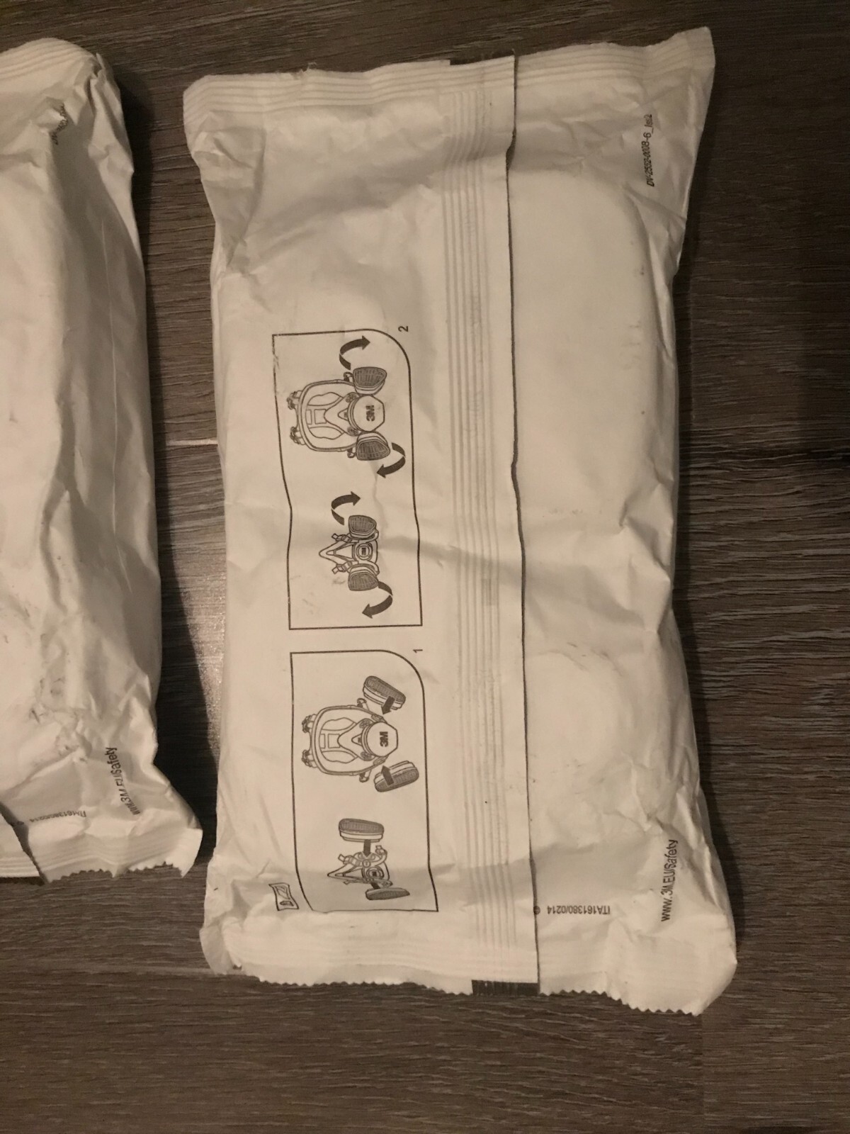 3M 6059 Pack of 2 Cartridges ABEK1 Organic Vapours Acid Gases Ammonia ...