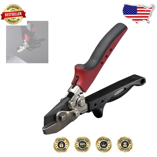 Lightweight 13/16 in. Hand Notcher with Soft Grip - Ideal for DIY and ...