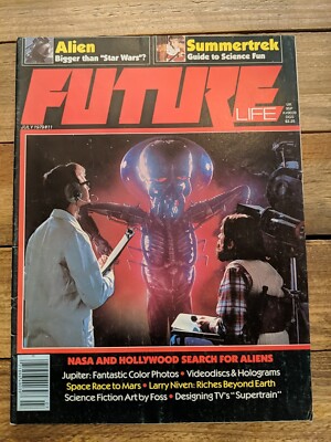 Vintage Future Life Magazine July 1979 #11 NASA Hollywood Aliens Sci Fi ...