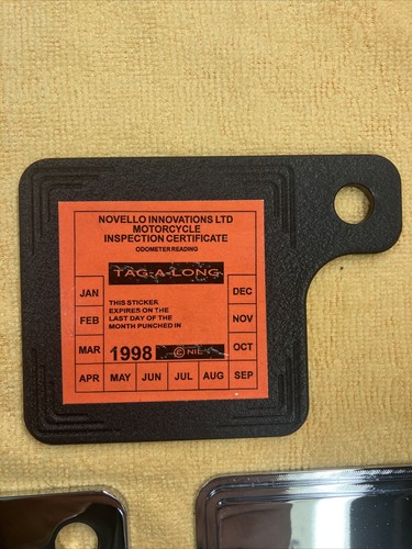 Motorcycle Inspection Sticker Mount Plate South Africa | Reviewmotors.co