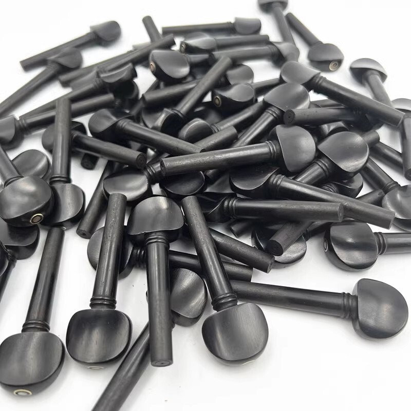 4pcs high quality Violin Pegs Ebony Violin Tuning Pegs 4/4, violin ...