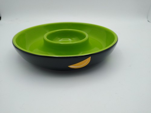 Crate & Barrel Margarita Salt Rimmer Plate, 7" Margarita Salter Black ...