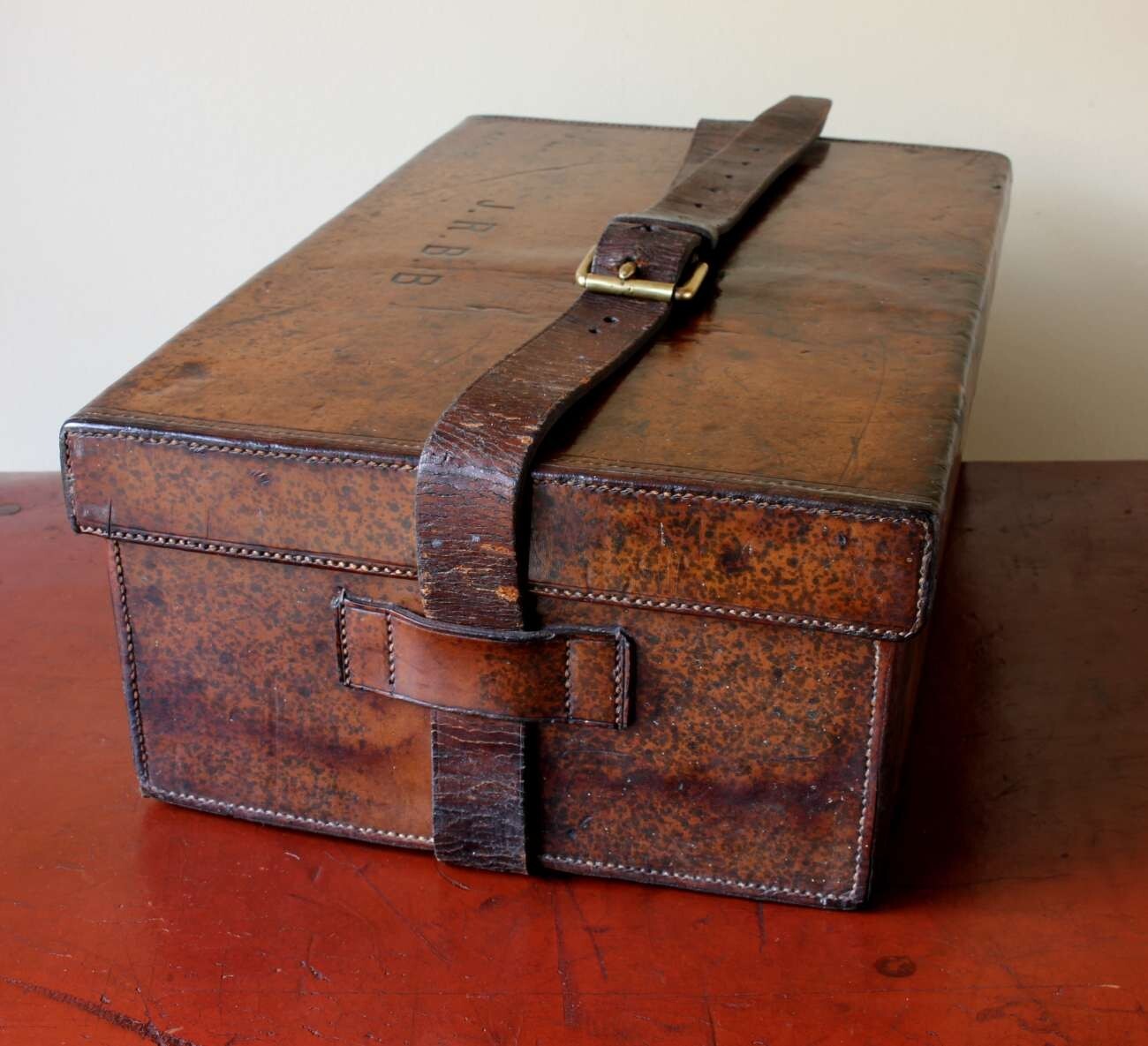 Antique Leather Cartridge Case. Army & Navy Shotgun Hunting Gun ...