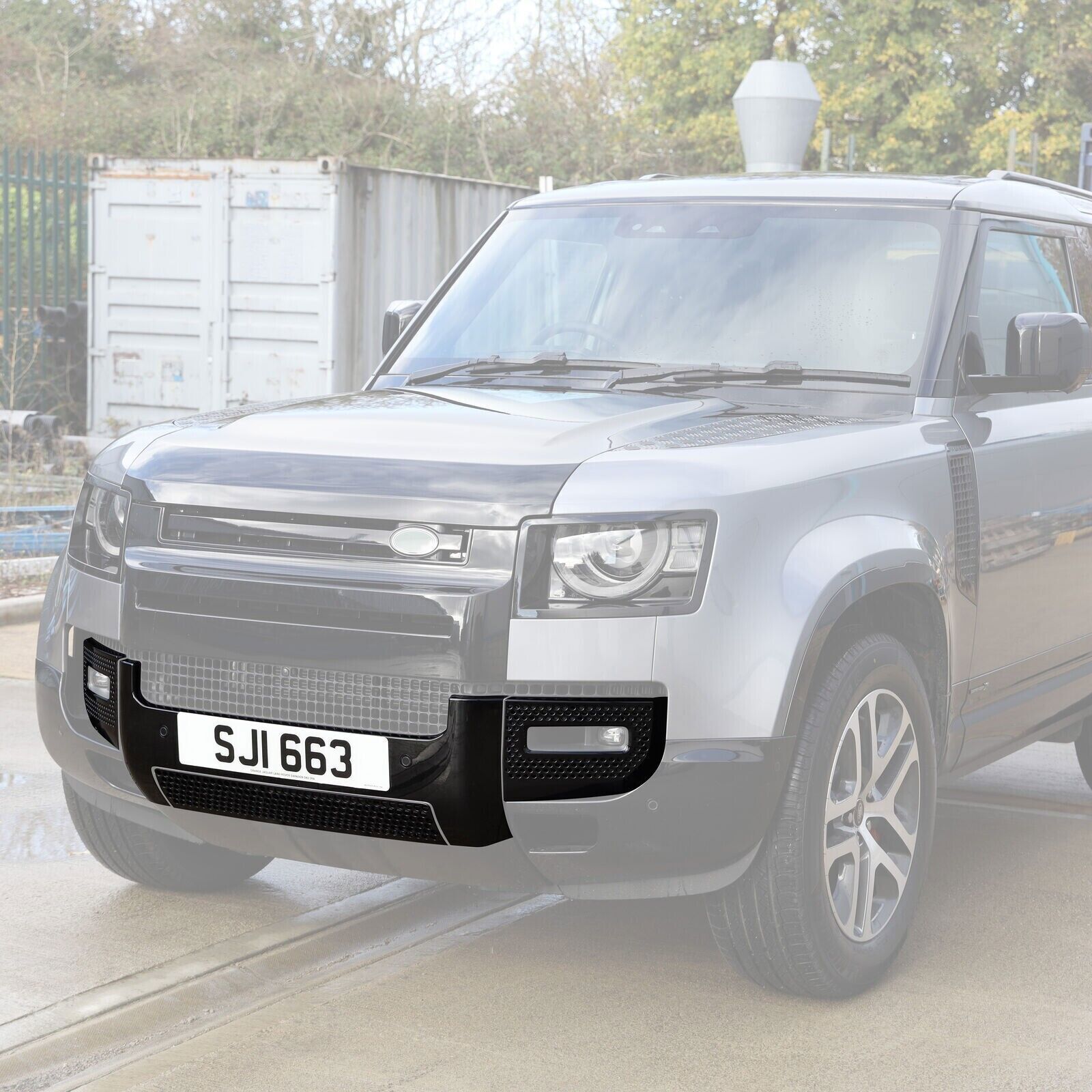 Lower Front Bumper Trim Black Fits for Land Rover Defender L663 110 ...