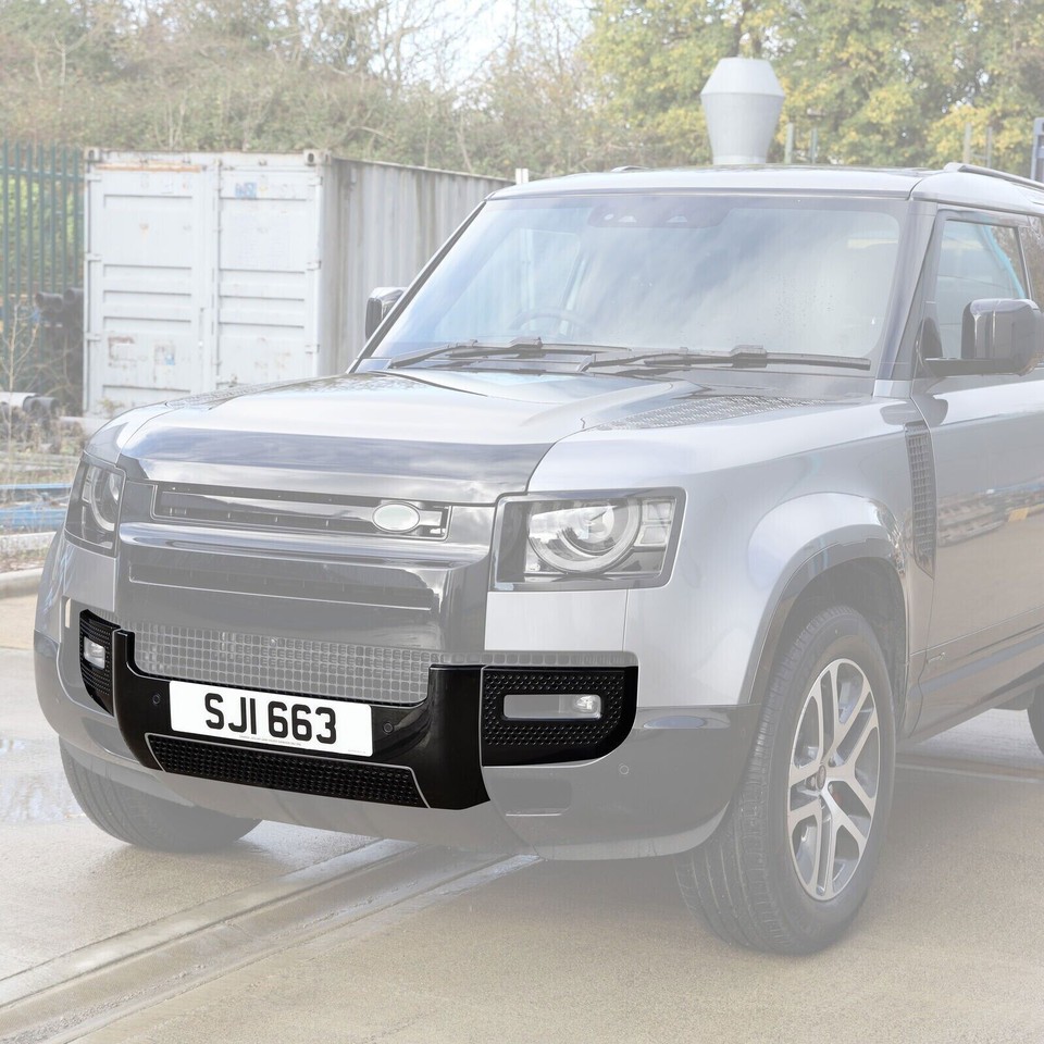 Lower Front Bumper Trim Black Fits for Land Rover Defender L663 110 ...