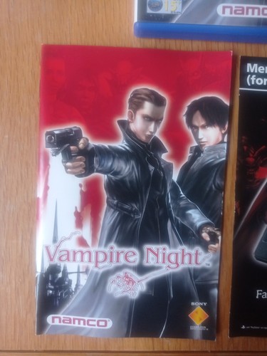 Vampire Night (PS2) - PlayStation 2 - PAL - Complete With Manual | eBay