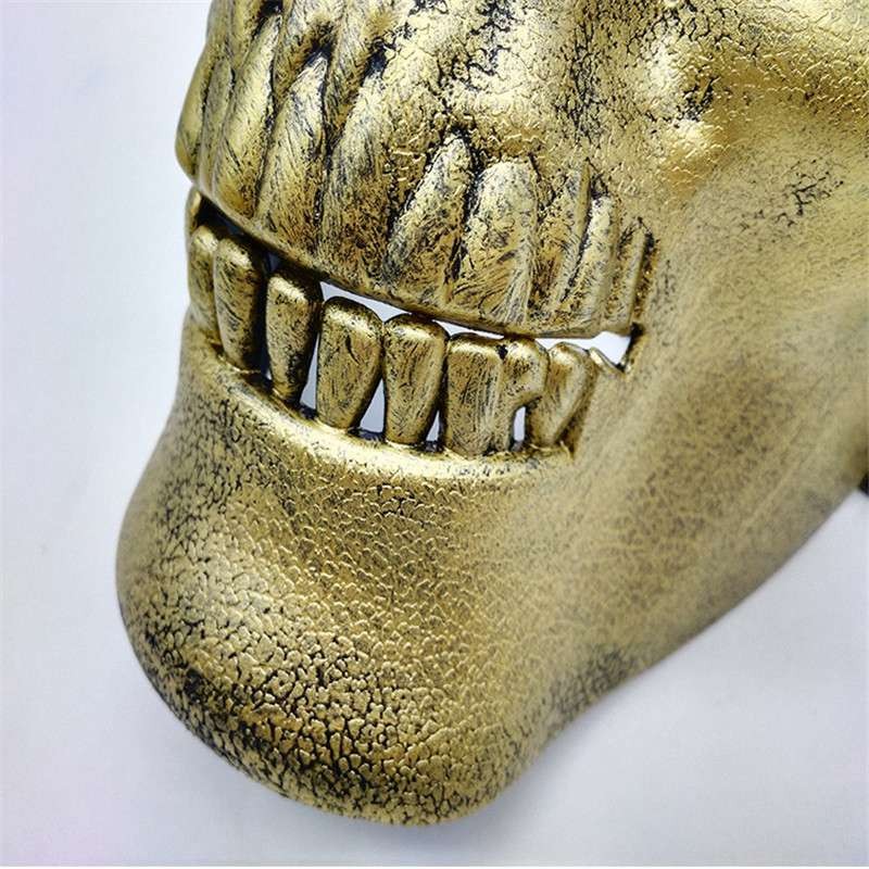Skeleton Half Face Mask Airsoft Skull Mask Costume Halloween Party ...